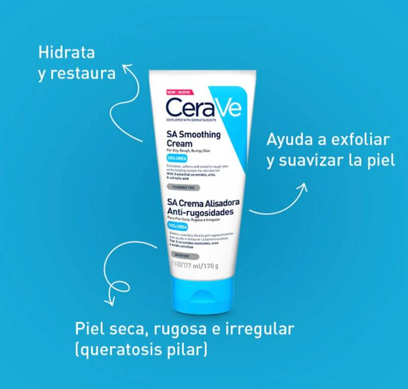 Cerave Crema Alisadora Anti-Rugosidades Smoothing 177ml – Dra. Karime ...